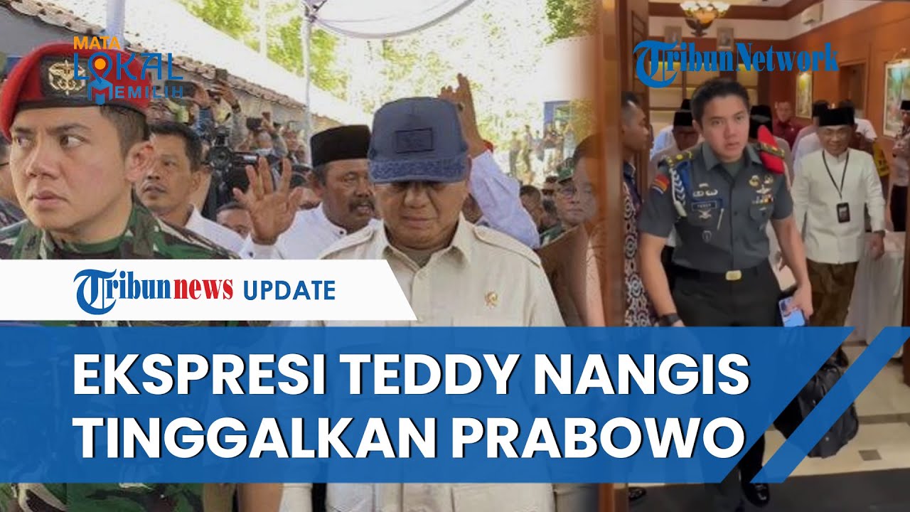 Detik-detik Mayor Teddy Tinggalkan Prabowo karena Naik Jabatan, Berkaca-kaca Tenteng Tas Besar ...