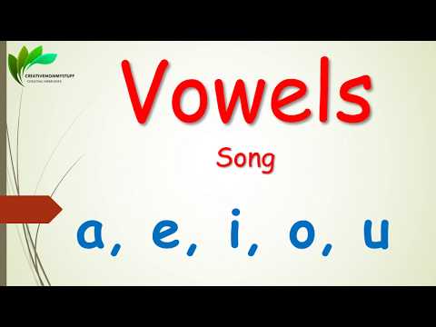 Vowel Song | Phonics | a e i o u rhyme | Fun learning of vowels for kids | learn to read