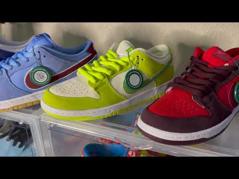 Nike SB Mlb Pack VS Nike Sb Dunk Fruit pack 8 pairs in Hand !! #nike #jordan #shoes