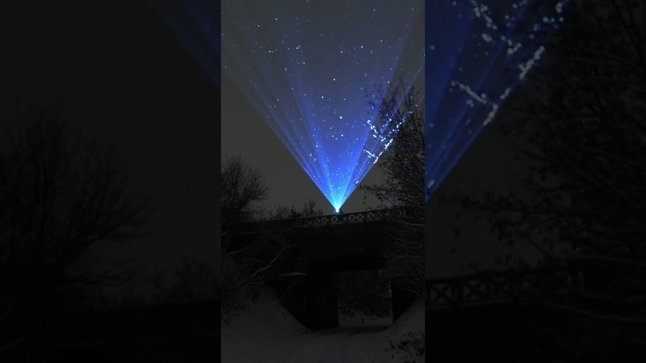 most powerfull portable laser in action! #shorts