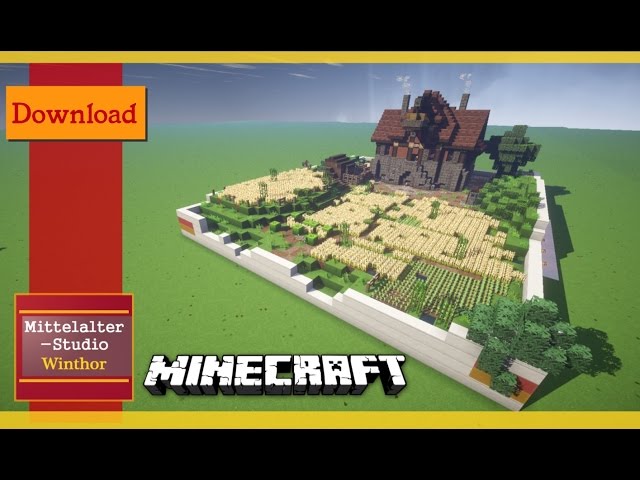 Download a medieval detached farm (Showcase) Minecraft Map