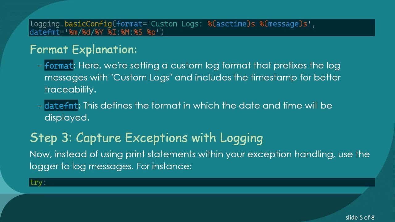 How to Handle Exceptions in Python Flask and Log Them Effectively in Azure Web Apps
