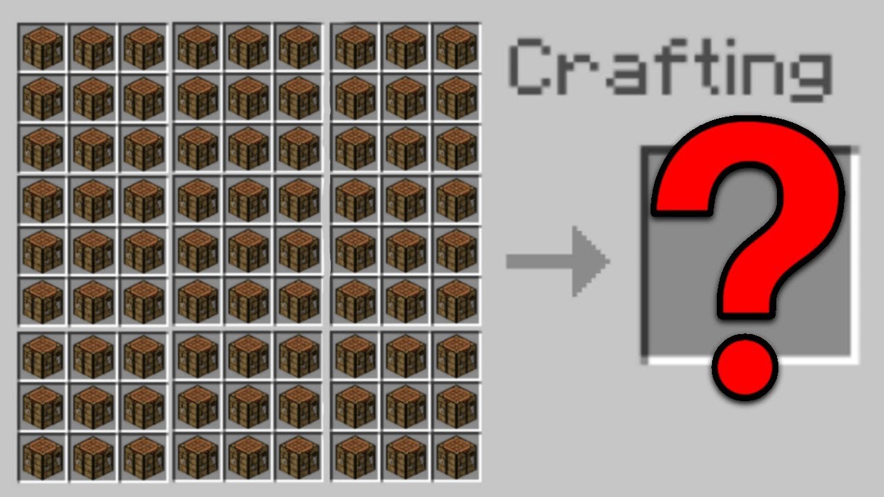 BIGGEST CRAFTING TABLE in Minecraft Pocket Edition (Working!)