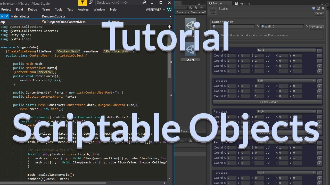 Tutorial: ScriptableObjects - Item database in Unity.
