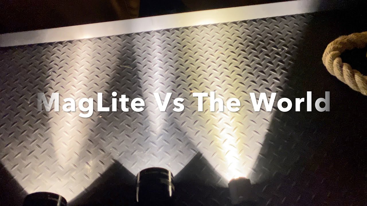 MagLite vs The World - Round 1 - Other Battery Type Flashlights ...
