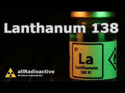 Lanthanum 138 - Naturally Occurring Radioactive Isotope