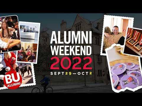Boston University Alumni Weekend 2022