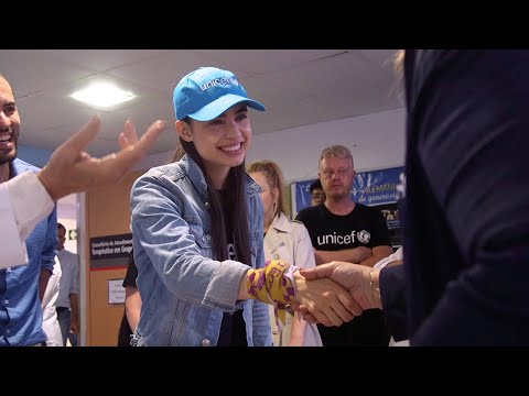 Sofia Carson on Working with Unicef! | Summer of Service | Descendants 3