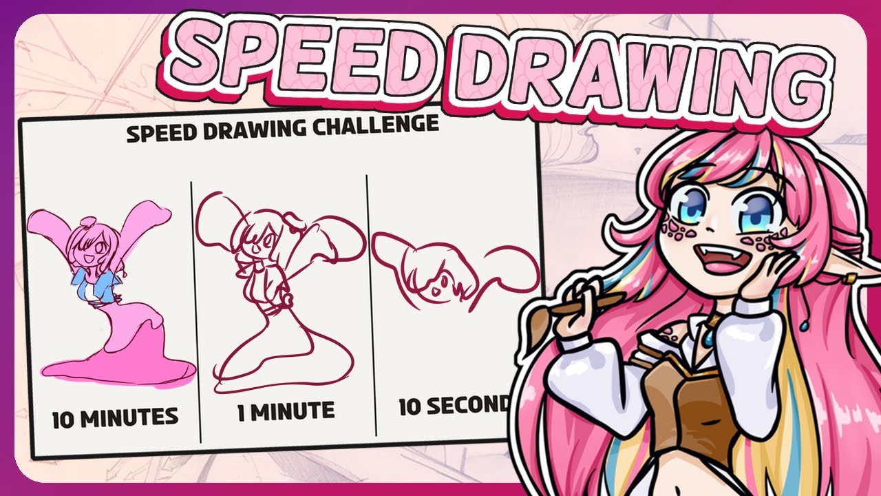 Speed Drawing Challenge!! [envtuber]