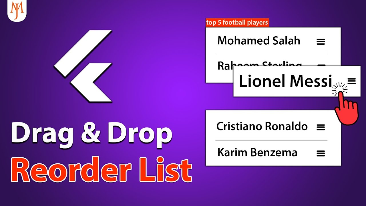 Github Johannesmilkereorderablelistview Reorder A List By Drag And Drop In Flutter Using