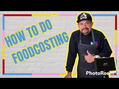 HOW TO CALCULATE RECIPE COSTING