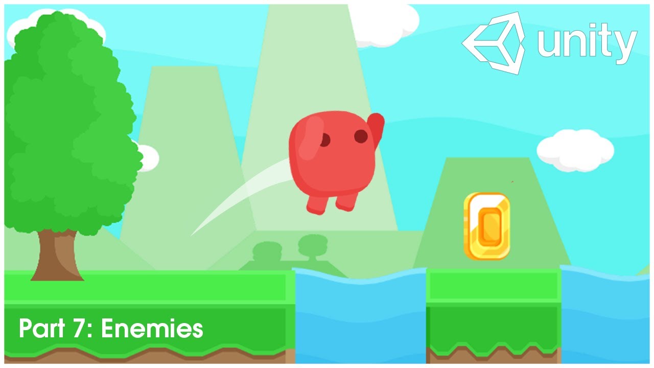 Adding enemies to a game in Unity - Unity Tutorial #7