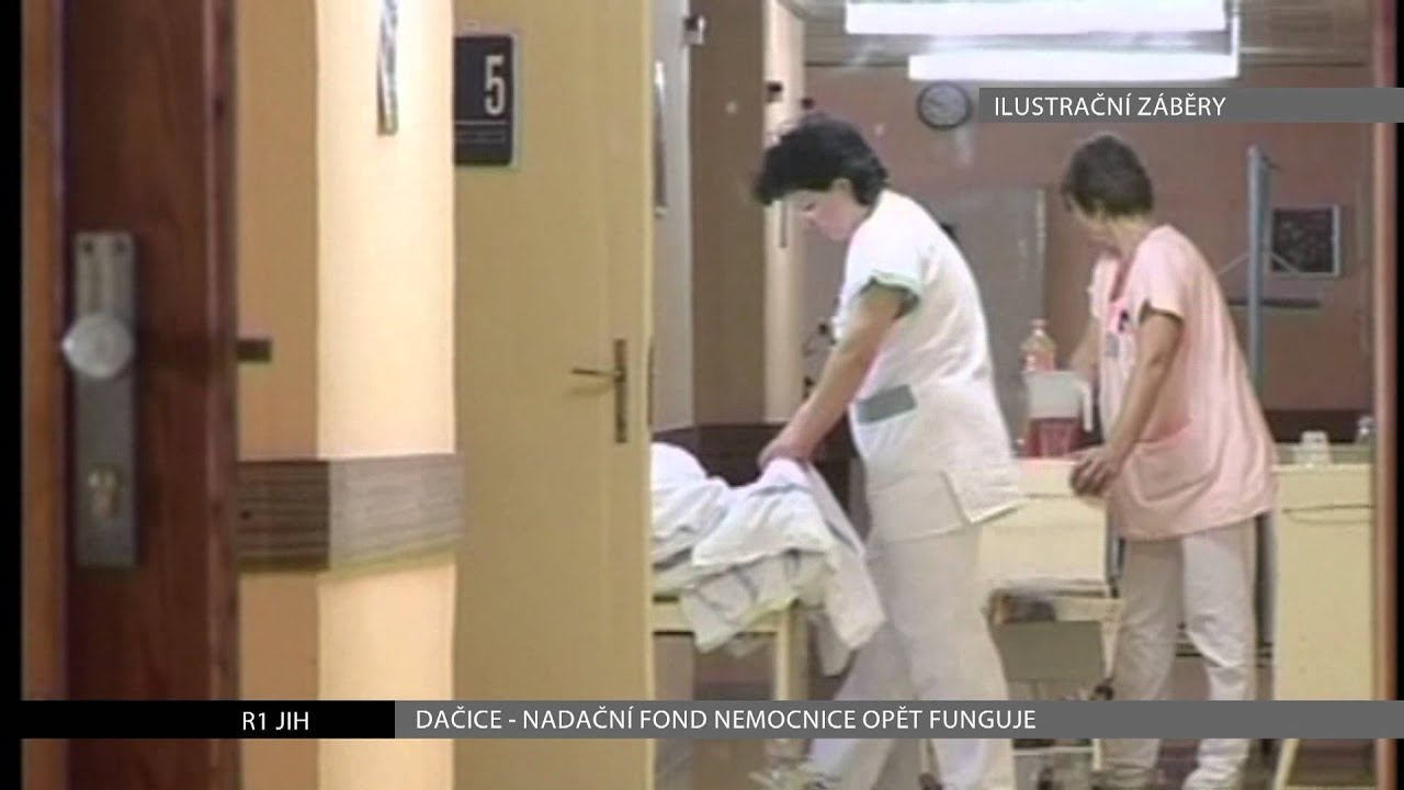 DAČICE: V nemocnici opět funguje nadační fond (R1 JIH)