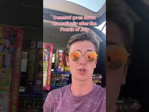 Buying $900 worth of fireworks for $140