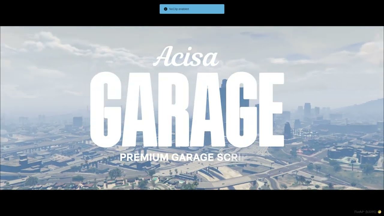 AcisaDev Garage System | FiveM QBCore | NFS Showroom, Impound, Multi-Garage & More!