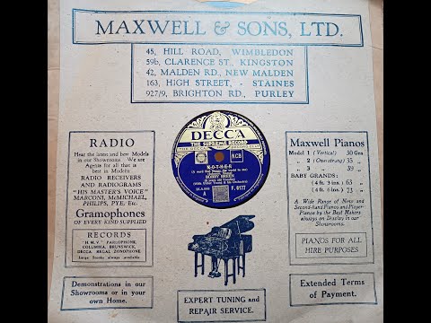 M-O-T-H-E-R (A word that means the world to me) - Bobby Breen - 78rpm