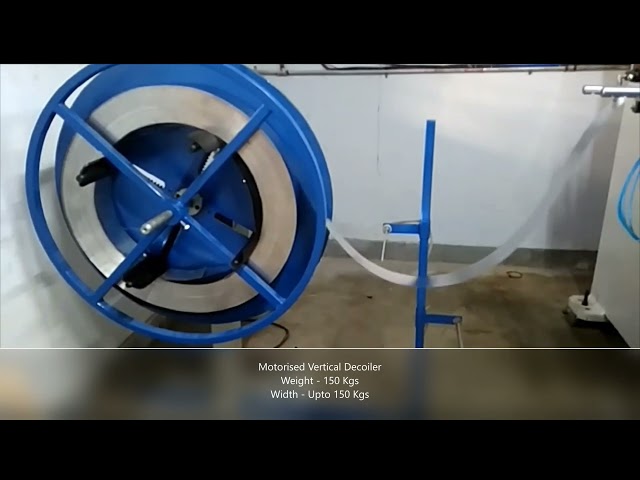 Vertical Decoiler Machine - Vertical Motorized Decoiler Manufacturer ...