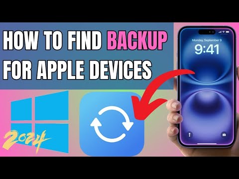How to find itunes /apple devices backup files location on windows 11 in 2024