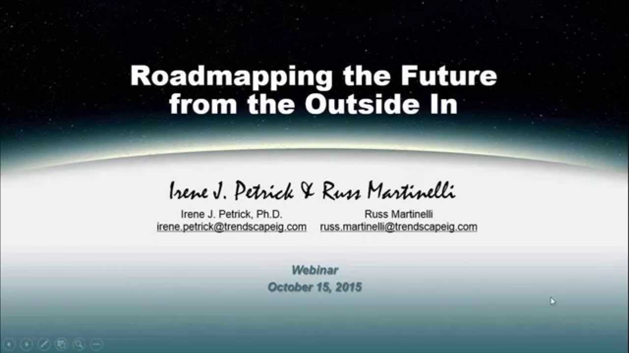 Roadmapping the Future from the Outside In