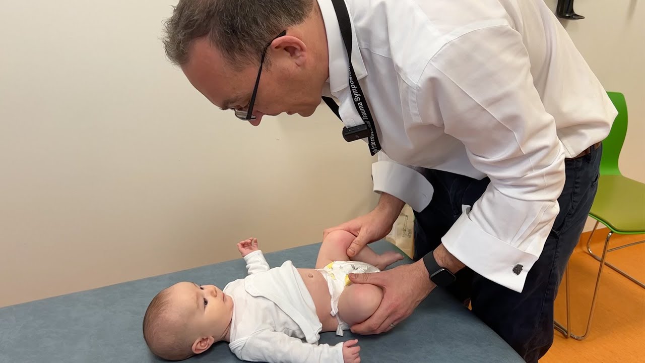 Examining for a Dislocated Hip in Infants