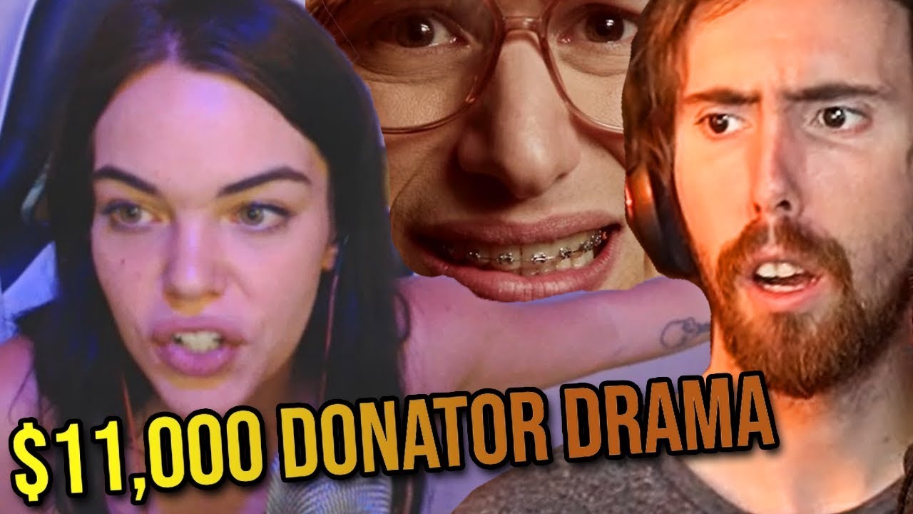 Asmongold Reacts To $11,000 Donator Drama With Girl Streamer (Boobles) - LivestreamFail
