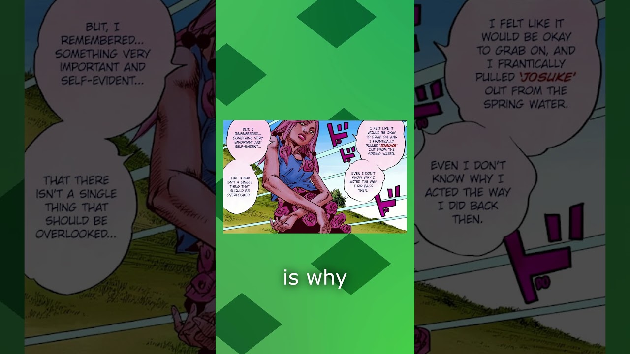 Paisley Park's Simple Explanation #jjba #anime #jojolion