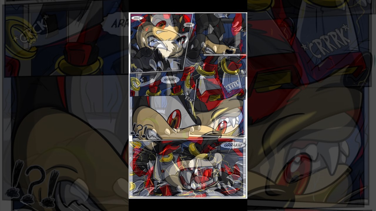 Shadow the werehog comic