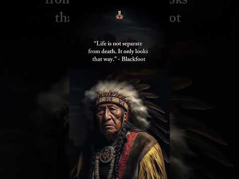 Native American Proverbs - Quotes about Death