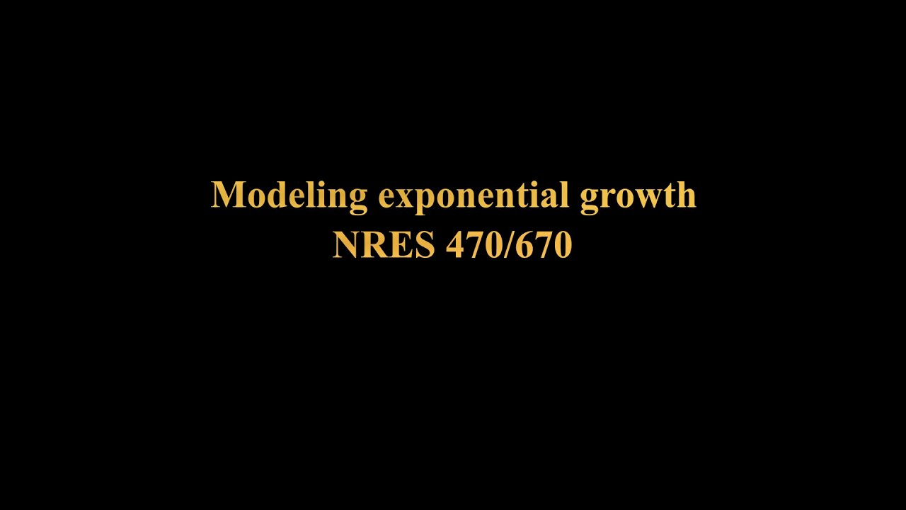 Modeling exponential growth in InsightMaker