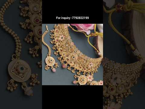 Beautiful choker ! imitation jewellery ! best artificial jewellery design in market
