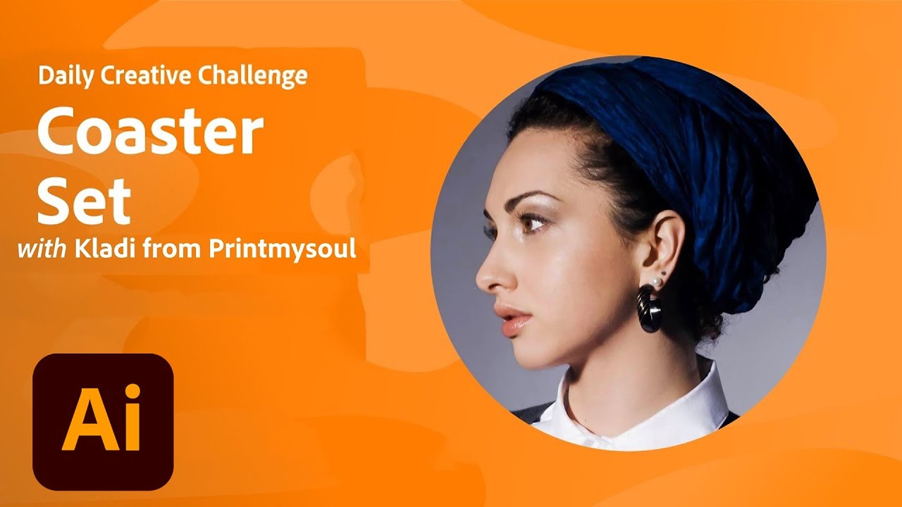 Illustrator Daily Creative Challenge - Coaster Set | Adobe Creative Cloud