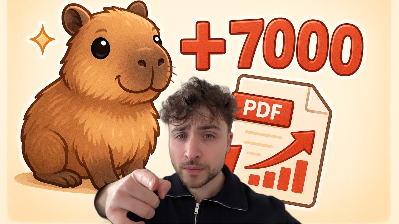selling pdfs of a cute capybara made $7000