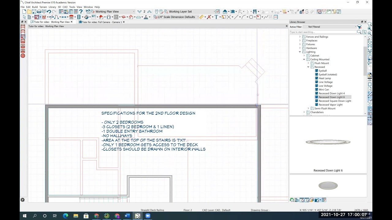 Tutorial House Floorplan Part 6