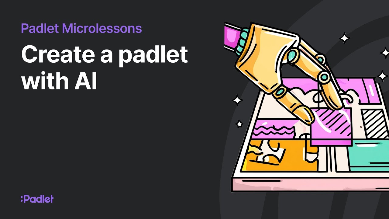Create a padlet with AI