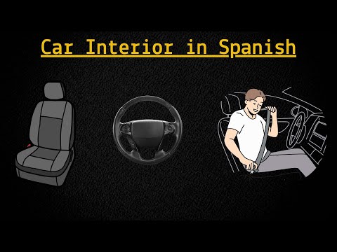 Car Interior Vocabulary in Spanish