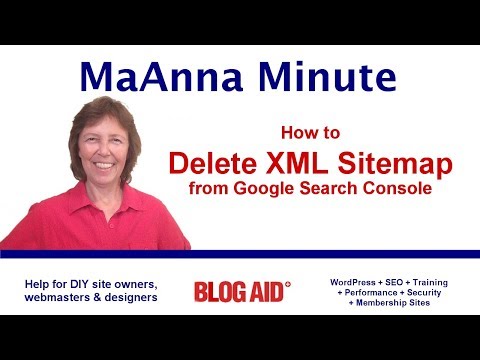 Delete Old XML Sitemap on Google Search Console