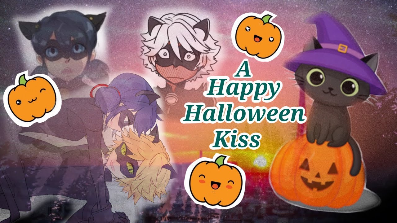 Miraculous ladybug || A Happy Halloween Kiss || Marichat love story 👻💕
