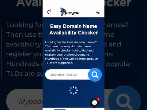 Free Domain Name Checker Tool on SeekaHost.App #domainname