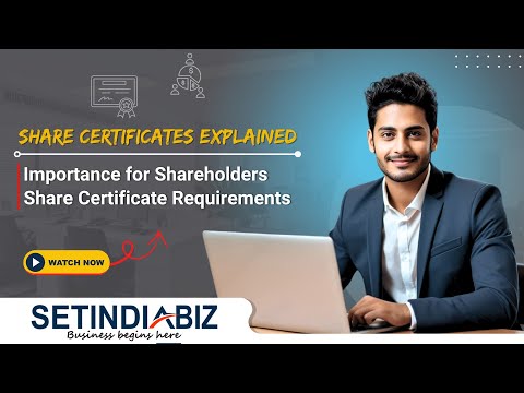 Printed Share Certificates- Full Guide | Importance for Shareholders | Setindiabiz