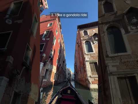 3 Things You Must Do in Venice, Italy