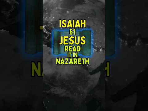 What Jesus Read in Isaiah 👉🏽📖‼️ #shorts
