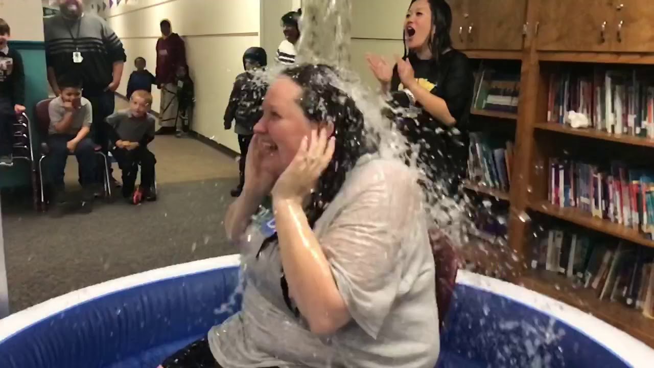 Centennial Elementary School Assistant Principal Dunked by Chocolate Seller Winners