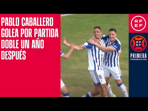 Pablo Caballero, titular, bigoleador y candidato a mejor jugador de la jornada
