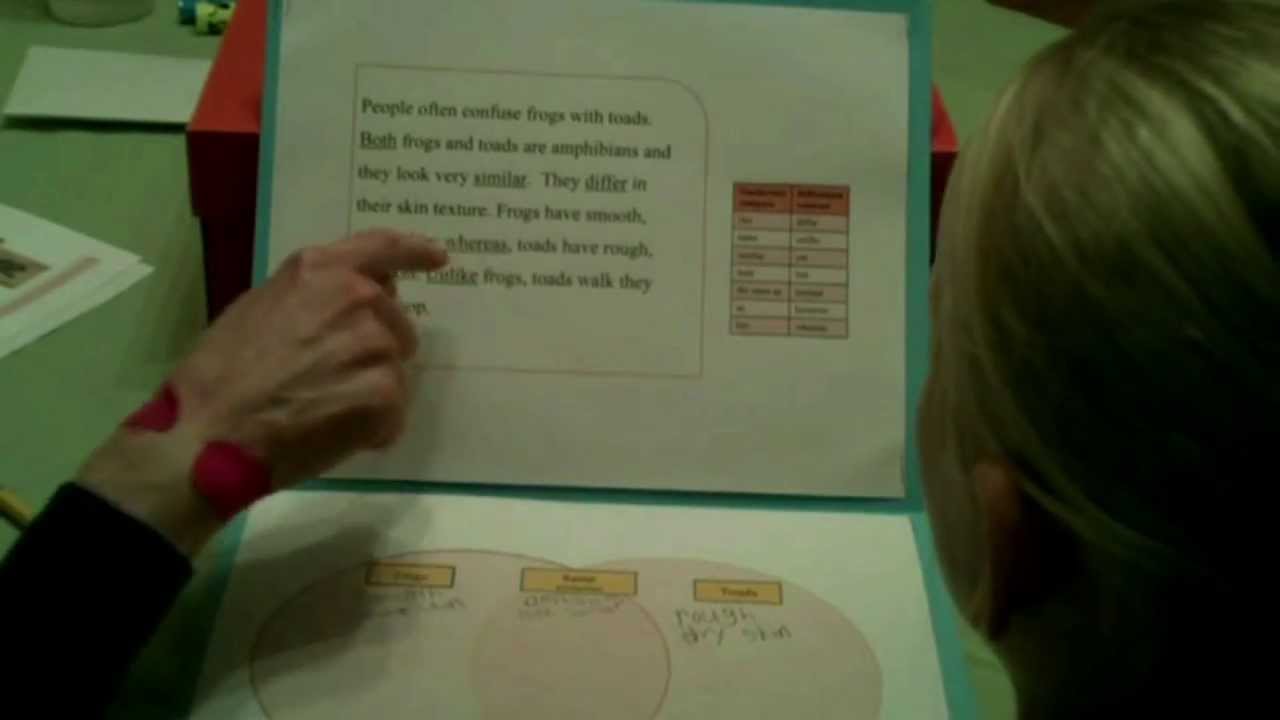 On Grade Level Comprehension - Compare and Contrast