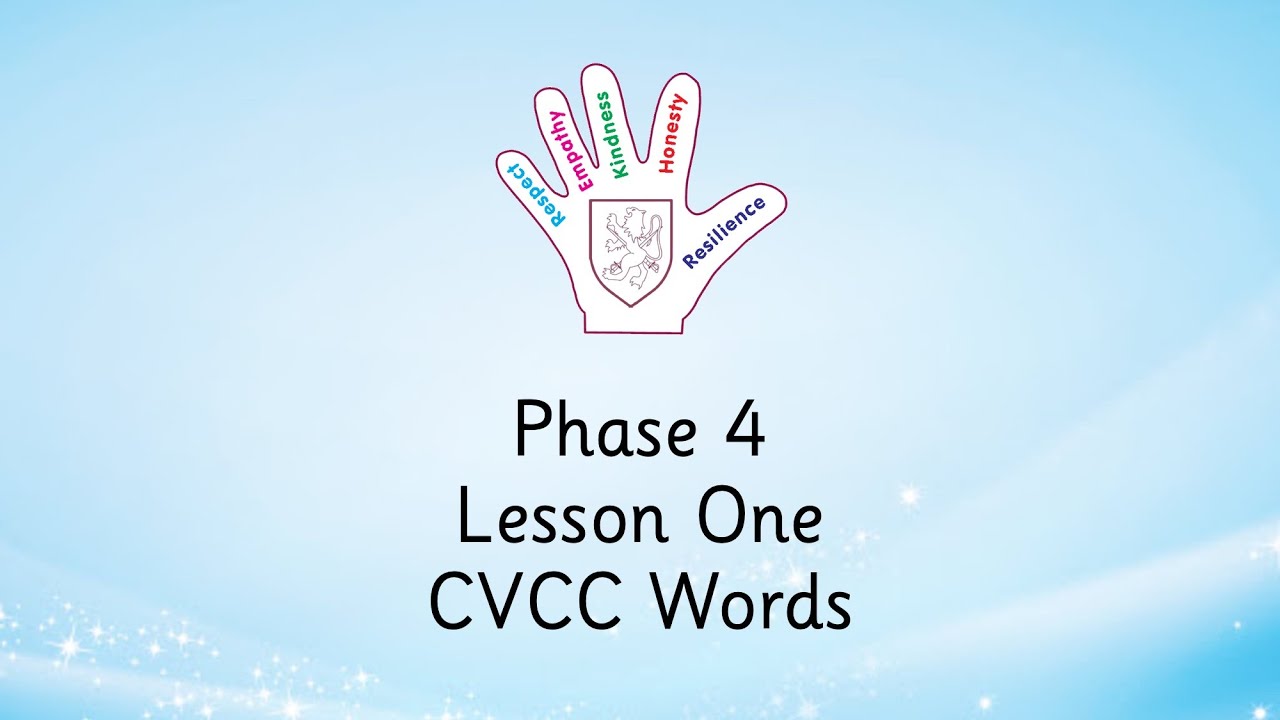 Phonics Phase 4 Lesson One CVCC Words