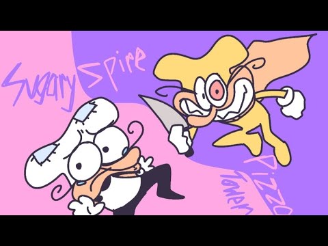 Pizza Tower/Sugary Spire Animation: Noise Bullies Pizzelle
