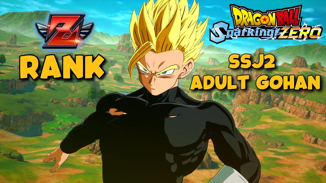 How a Z Rank Uses SSJ2 Adult Gohan | Dragon Ball Sparking Zero
