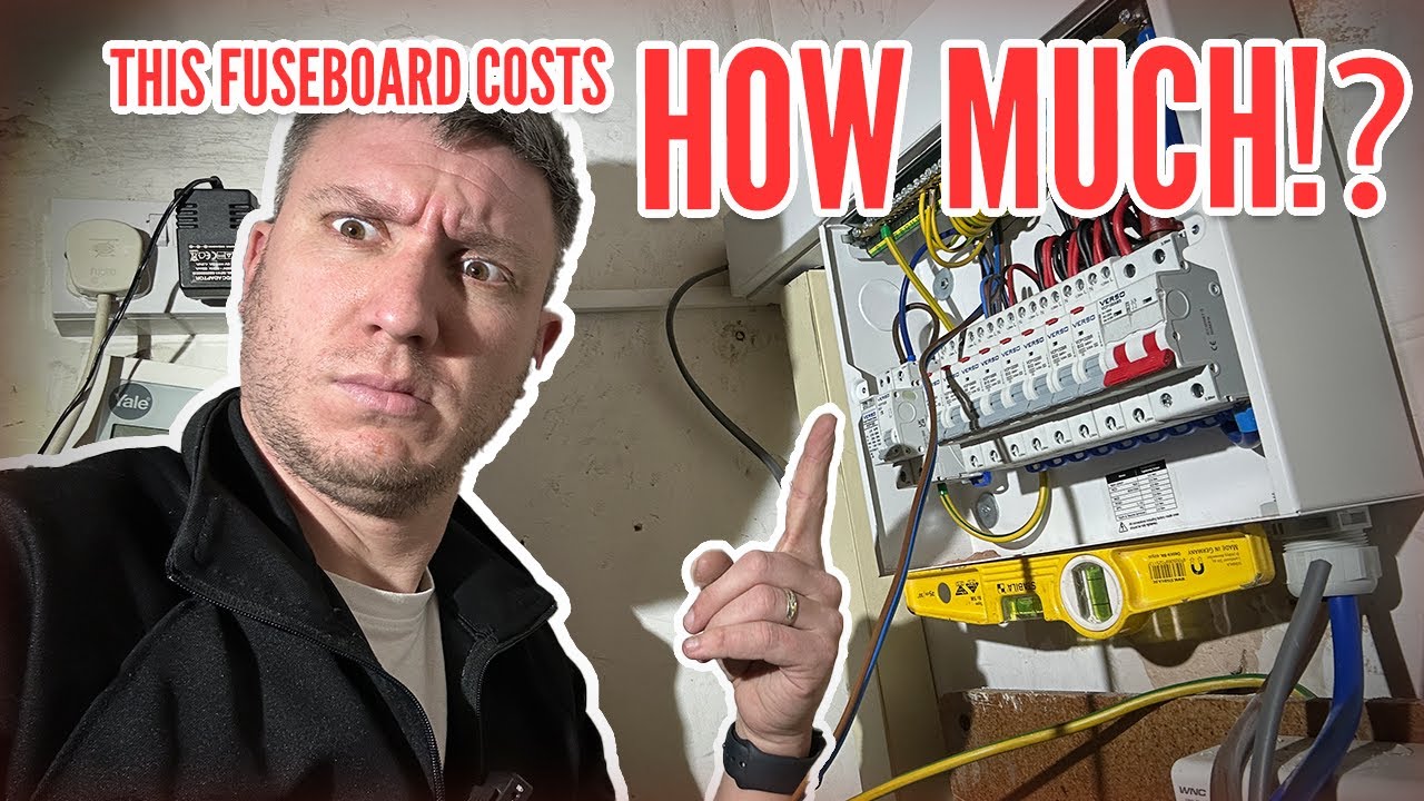 CRAZY PRICE! VERSO CONSUMER UNIT INSTALL! #electrician