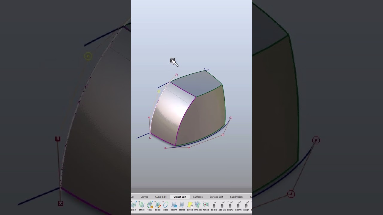 Autodesk Alias Tutorial: Block surfaces with history #aclasssurfacing #surfacing #aliastutorial