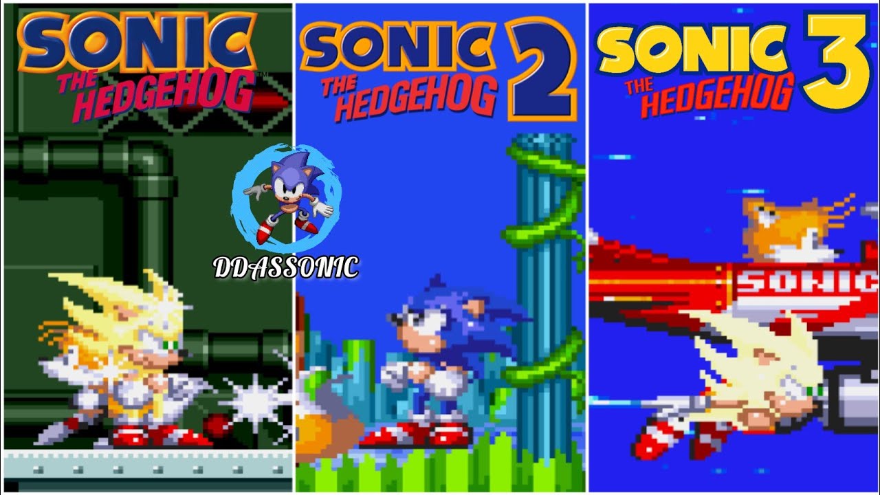 Sonic 3 Style in Sonic Trilogy • Sonic Hack